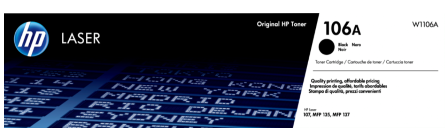 Quick Delivery | HP 106A Black Original LaserJet Toner
